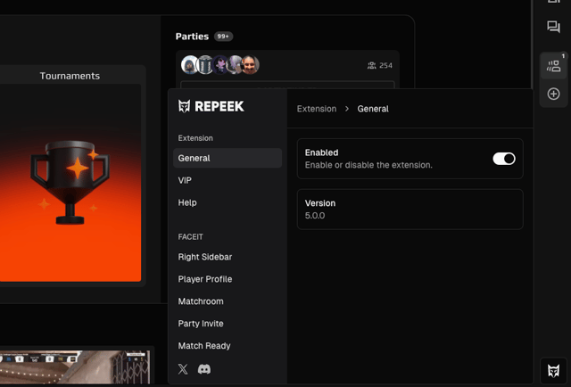 Repeek v5 has arrived – Repeek (formerly FACEIT Enhancer)