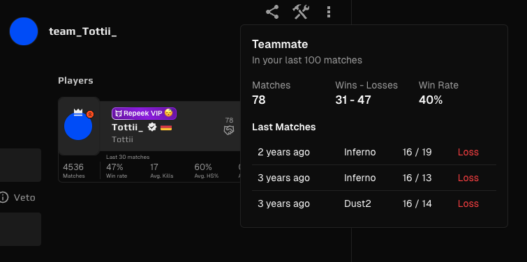 Repeek v5 has arrived – Repeek (formerly FACEIT Enhancer)